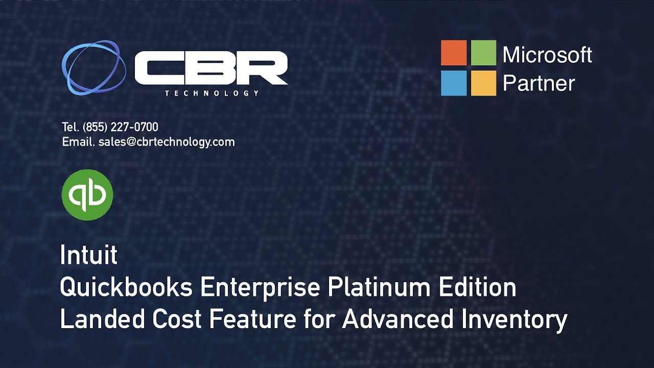 QuickBooks Enterprise Platinum Edition 2020 - Advanced Inventory Module ...