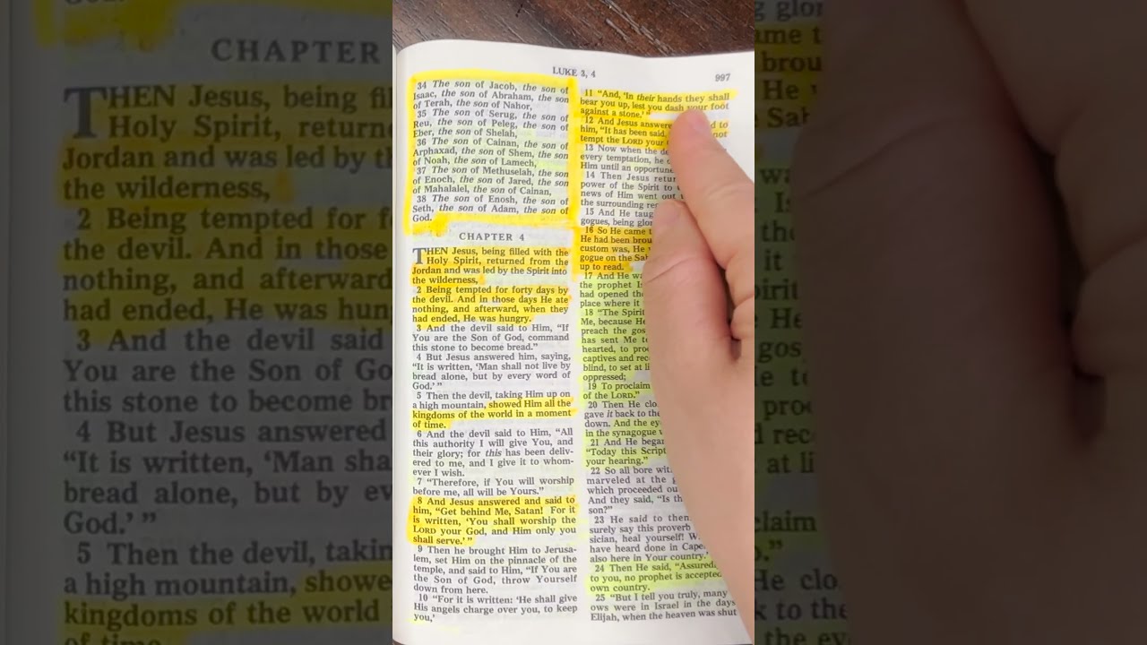 Bible Readings Luke Chapter 4 Verse 8 Through 15 YouTube Bible Readings Luke Chapter 4 Verse 8 Through 15 YouTube