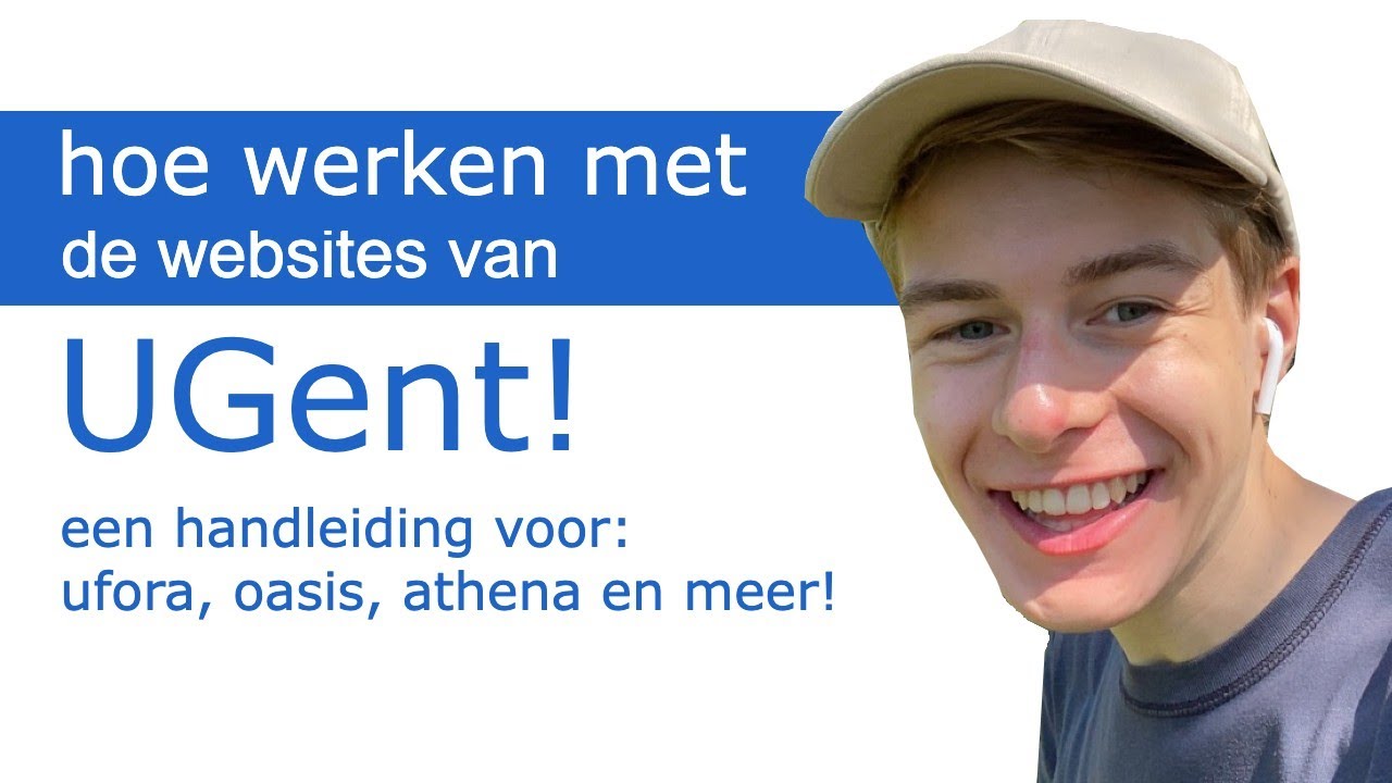 Hoe werken met de platformen van UGent? (Ufora, Athena, Oasis, Opencast ...