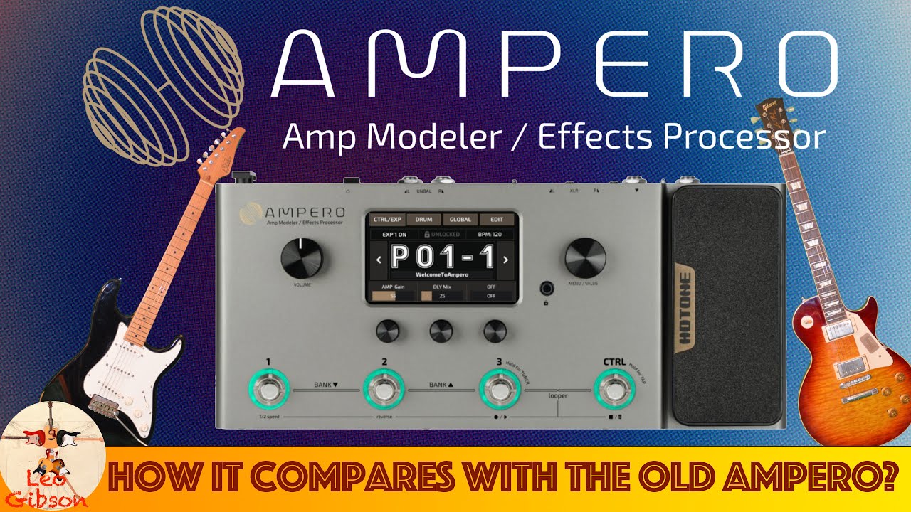 Ampero Silver Edition: demo / review | The 4 main differences vs the ...