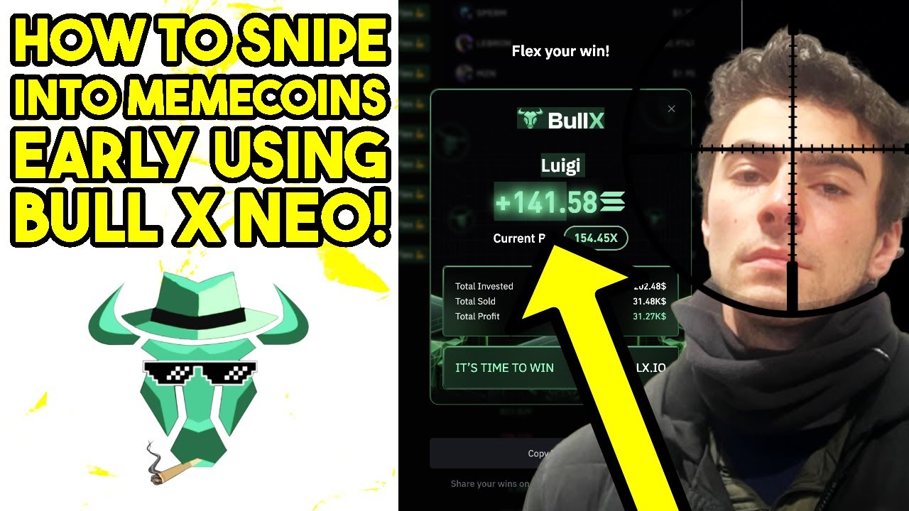How To Snipe Into Memecoins Early Using BullX NEO! - YouTube