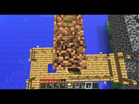 minecraft tutorial build light poles - YouTube