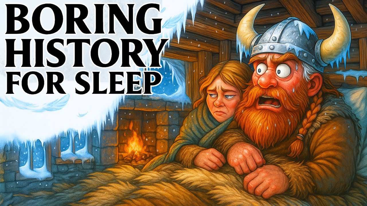 How Did Vikings Sleep Without Freezing? 🛏️ Longhouse Secrets | Relaxing ...