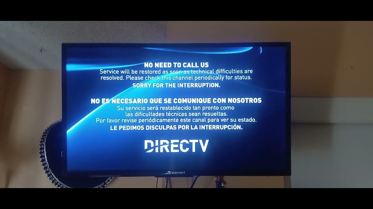 KVCR technical difficulties on DIRECTV (November 22, 2023) - YouTube