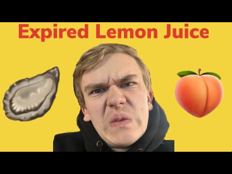 Do not drink Expired Lemon Juice!!!(Taste Test #2) - YouTube