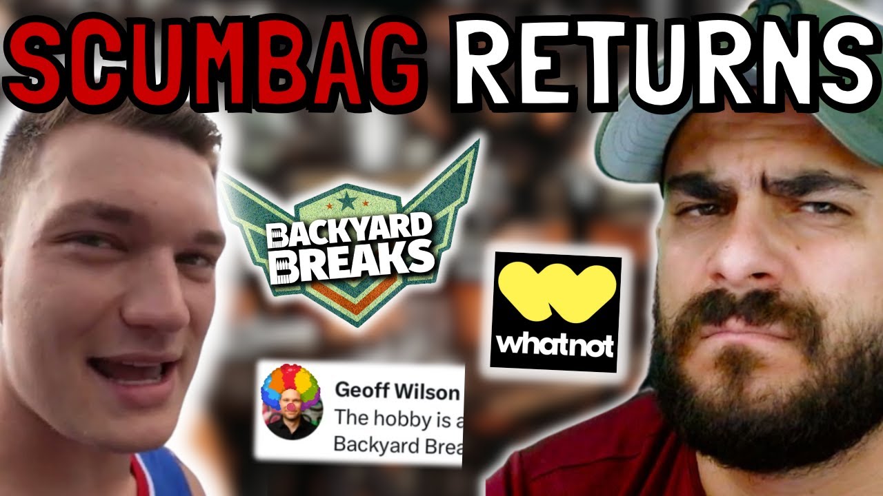 Backyard Breaks Grant Telford is back on Whatnot 🤡 - YouTube