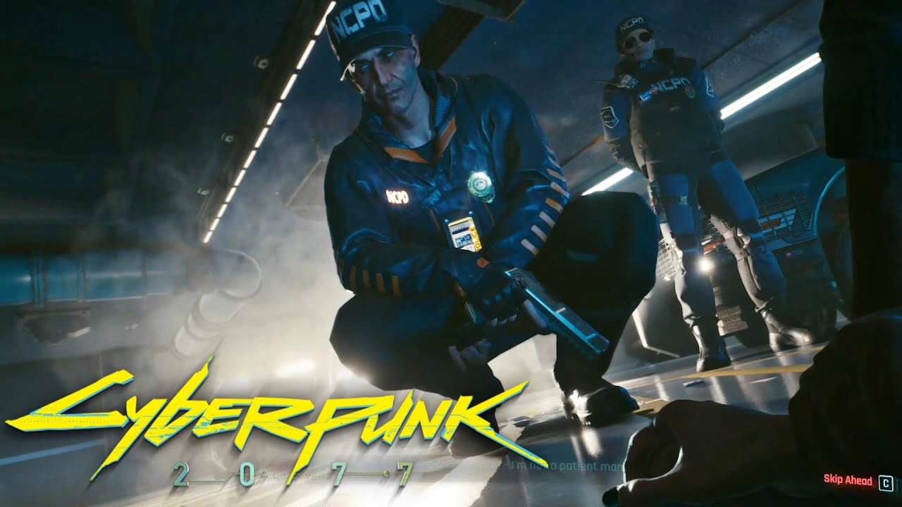 CYBERPUNK 2077 BEGINNING WALKTHROUGH - YouTube