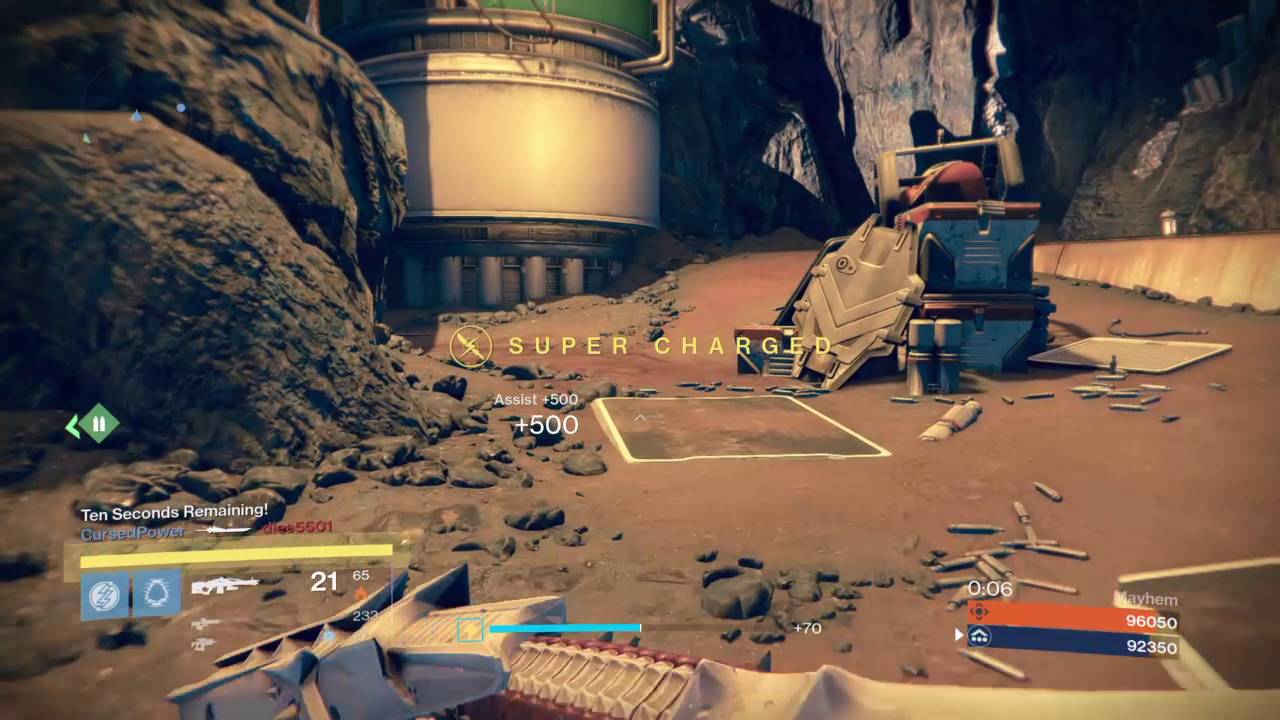 Destiny mayhem team wipe - YouTube