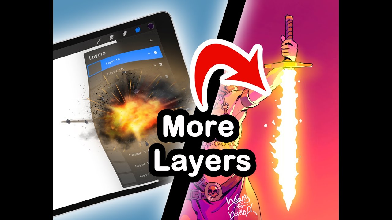 Procreate Maximum Layers Reached SOLVED Bonus Glow Effect Tip procreate-maximum-layers-reached-solved-bonus-glow-effect-tip