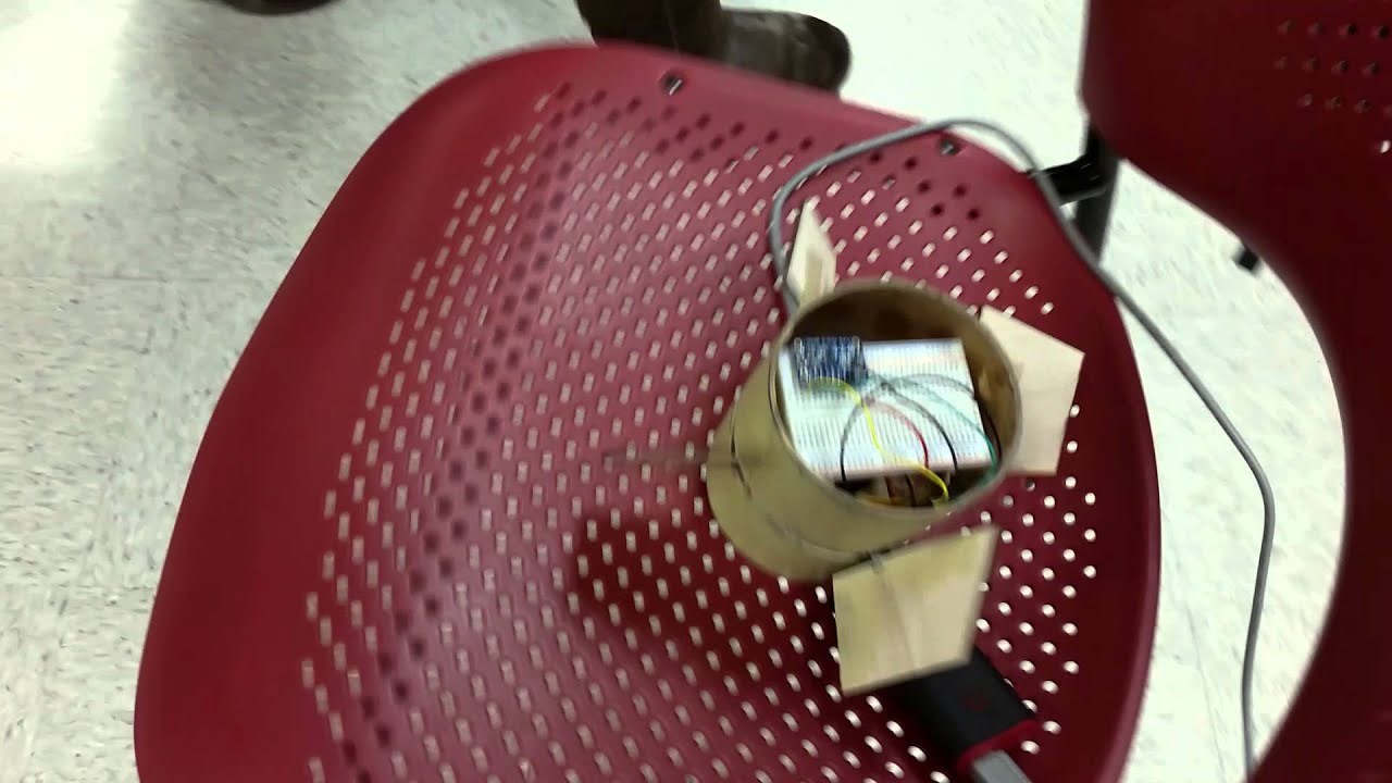 Roll Stability Prototype: Spinning Chair - YouTube
