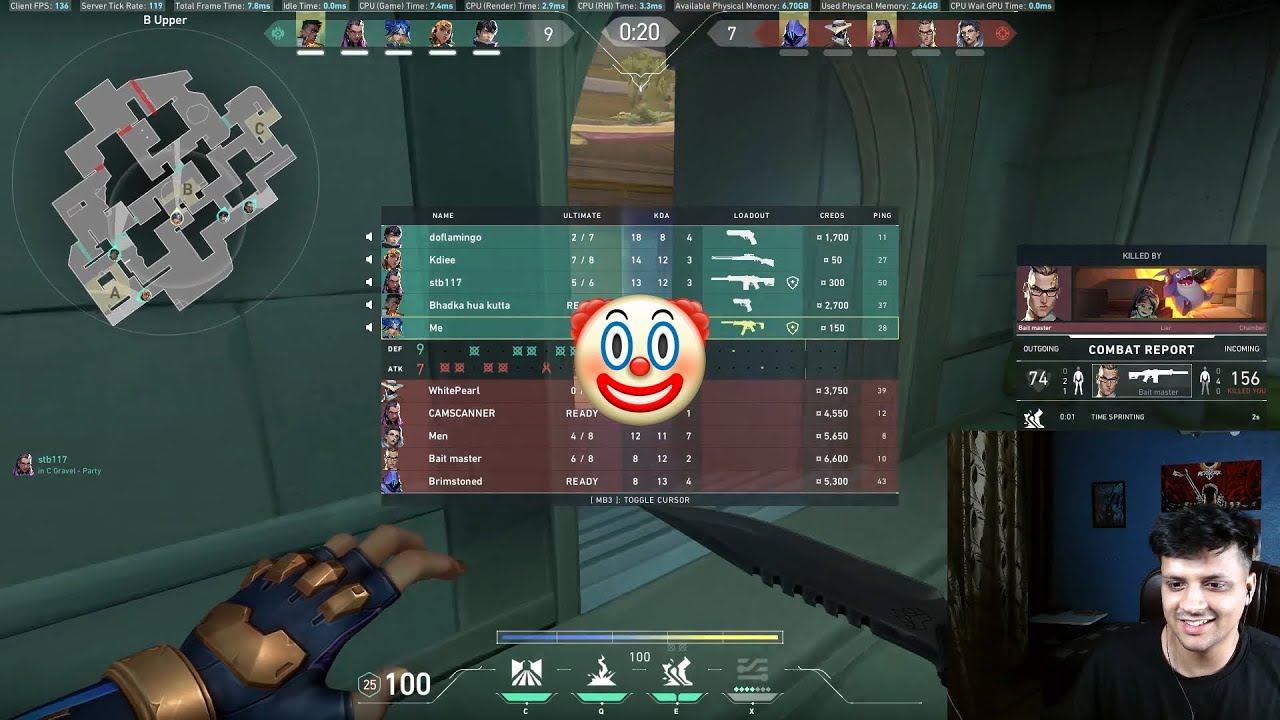 Funniest Clown Moments Gameplay In Valorant (I AM NOOB) - YouTube