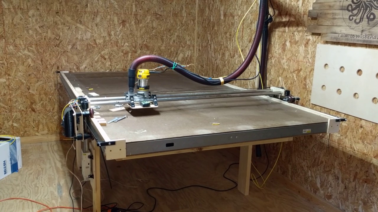 MPCNC Lowrider new home. - YouTube