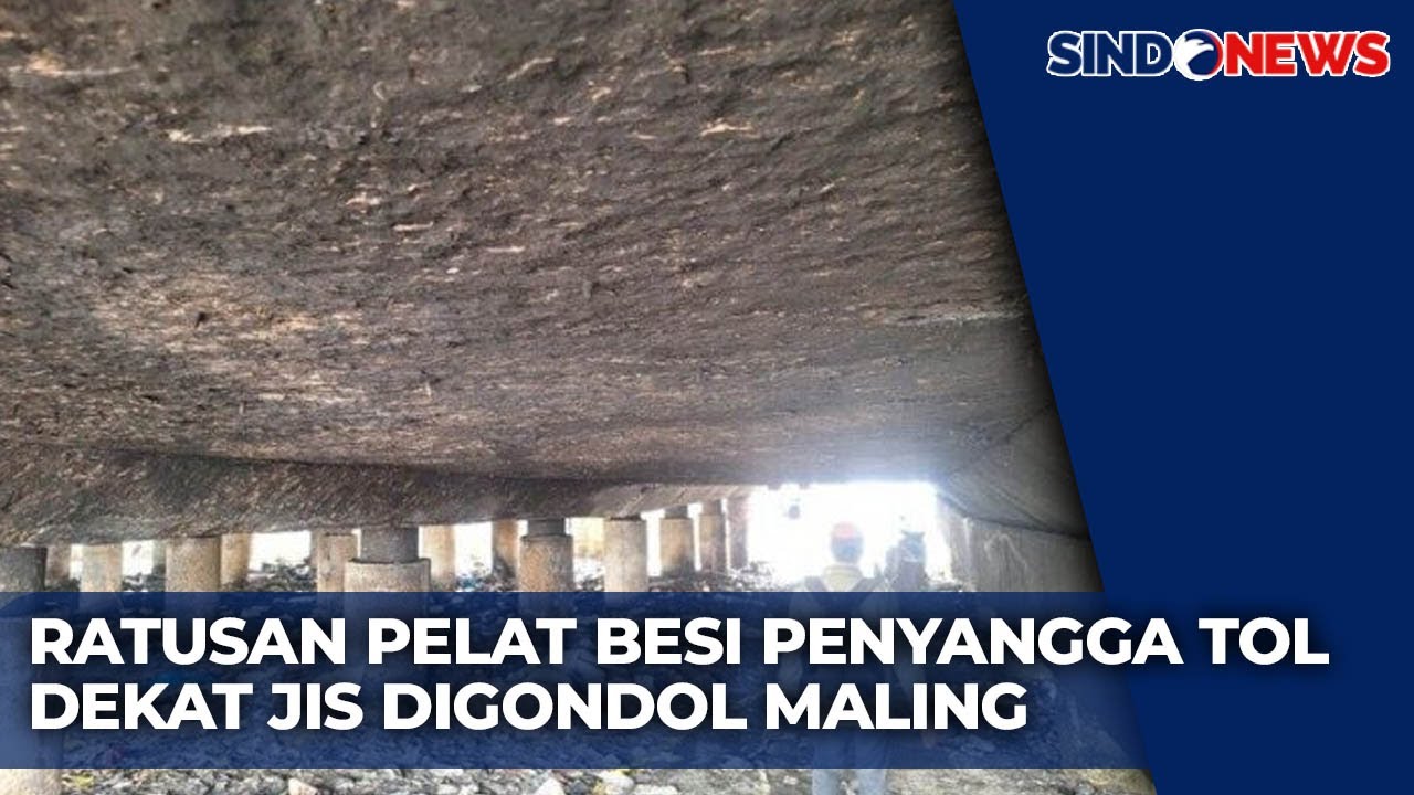 400 Pelat Besi Hilang, Beton Rapuh Bayangi Warga | Sindo Today | 25/04 ...