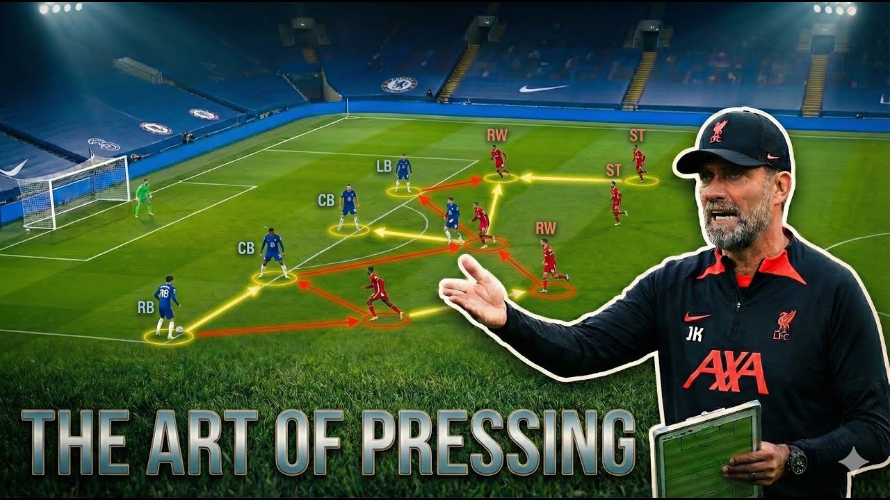 The Art Of Pressing | The Best Tactic? | What is pressing? | high press ...