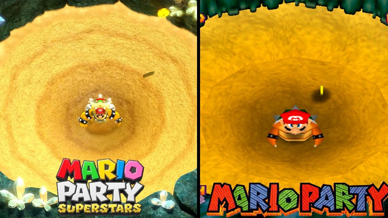 Evolution of Quicksand Cache Minigames in Mario Party (1999-2021) - YouTube