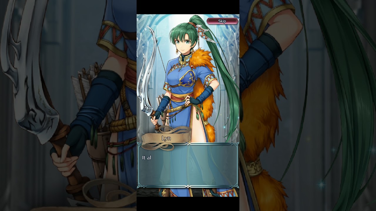 FEH - Lyn: Brave Lady (5★ Lv.40) - YouTube