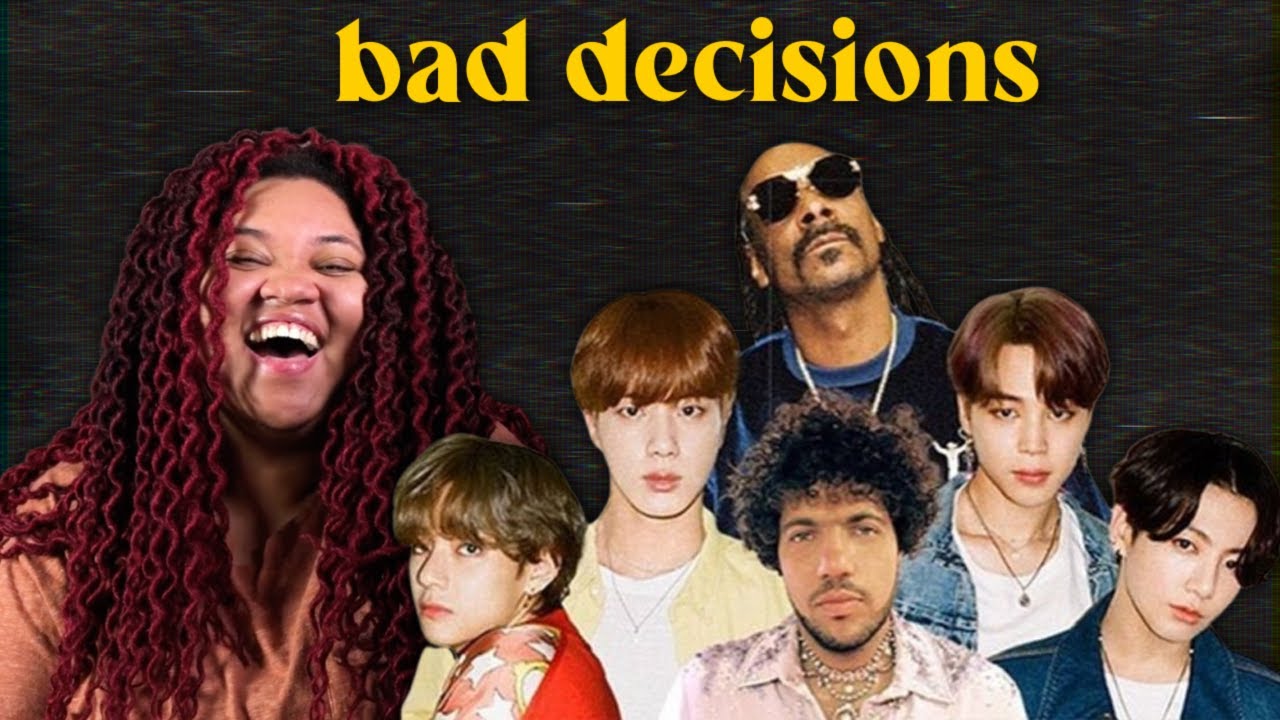 I LOVE THIS! | benny blanco, BTS & Snoop Dogg - Bad Decisions (Official ...