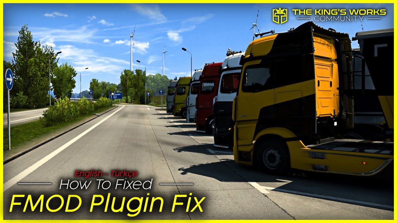 ETS 2 - ATS | FMOD Plugin Fix | How To Fix it - Nasıl Düzeltilir | EN ...