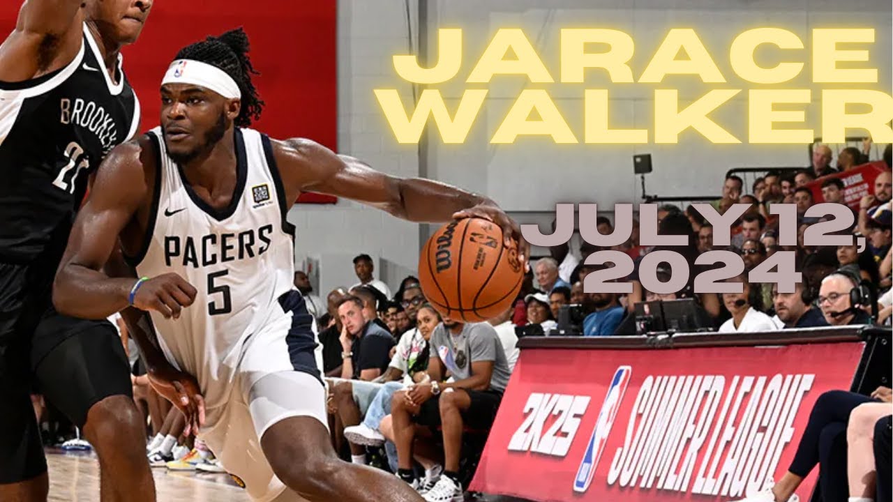 Jarace Walker Highlights vs Nets // 25 pts, 6 reb, 4 ast // 2024 NBA ...