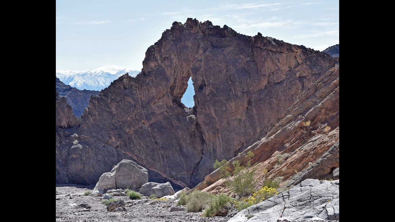 Death Valley Echo Canyon and Inyo Mine - YouTube