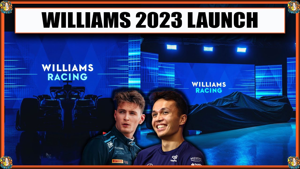 Williams Racing F1 2023 Car Launch LIVE! - YouTube