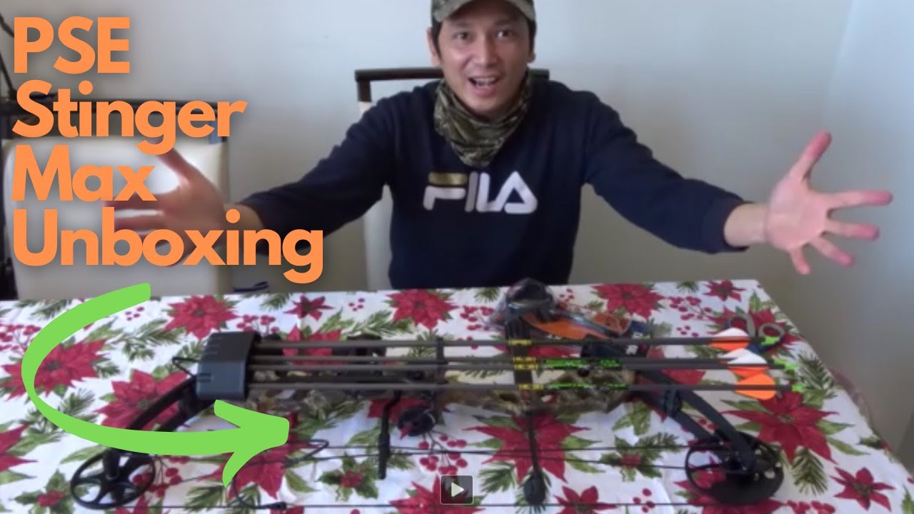 PSE Stinger Max Compound Bow 2021 Unboxing My FIRST Bow!! - YouTube