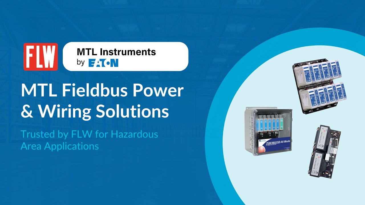 MTL Fieldbus Power & IS Wiring Solutions | FLW, Inc - YouTube