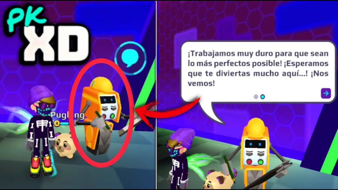 EL MISTERIO DEL NUEVO ROBOT EN PK XD!!😱 PK XD - YouTube
