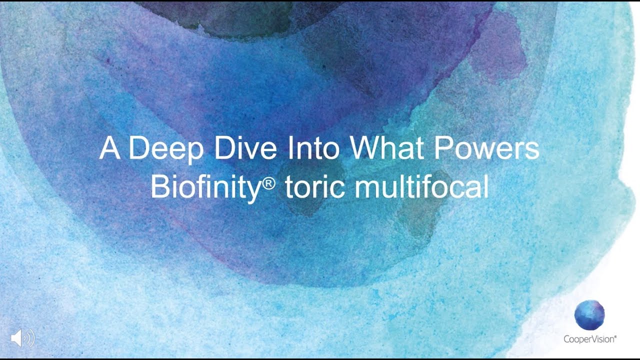 Biofinity® toric multifocal Deep Dive: Chapter 1 - Behind the Lens - YouTube