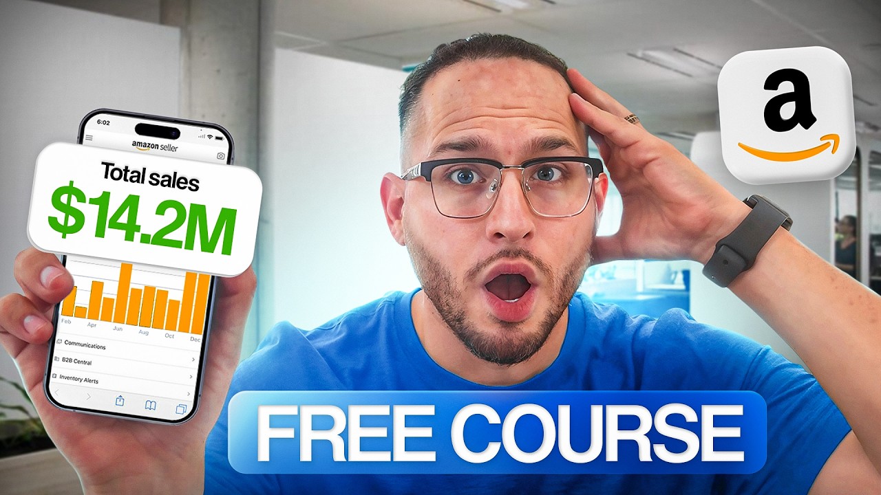 FREE Amazon FBA Course | COMPLETE Step by Step Tutorial For Beginners 2025 - YouTube
