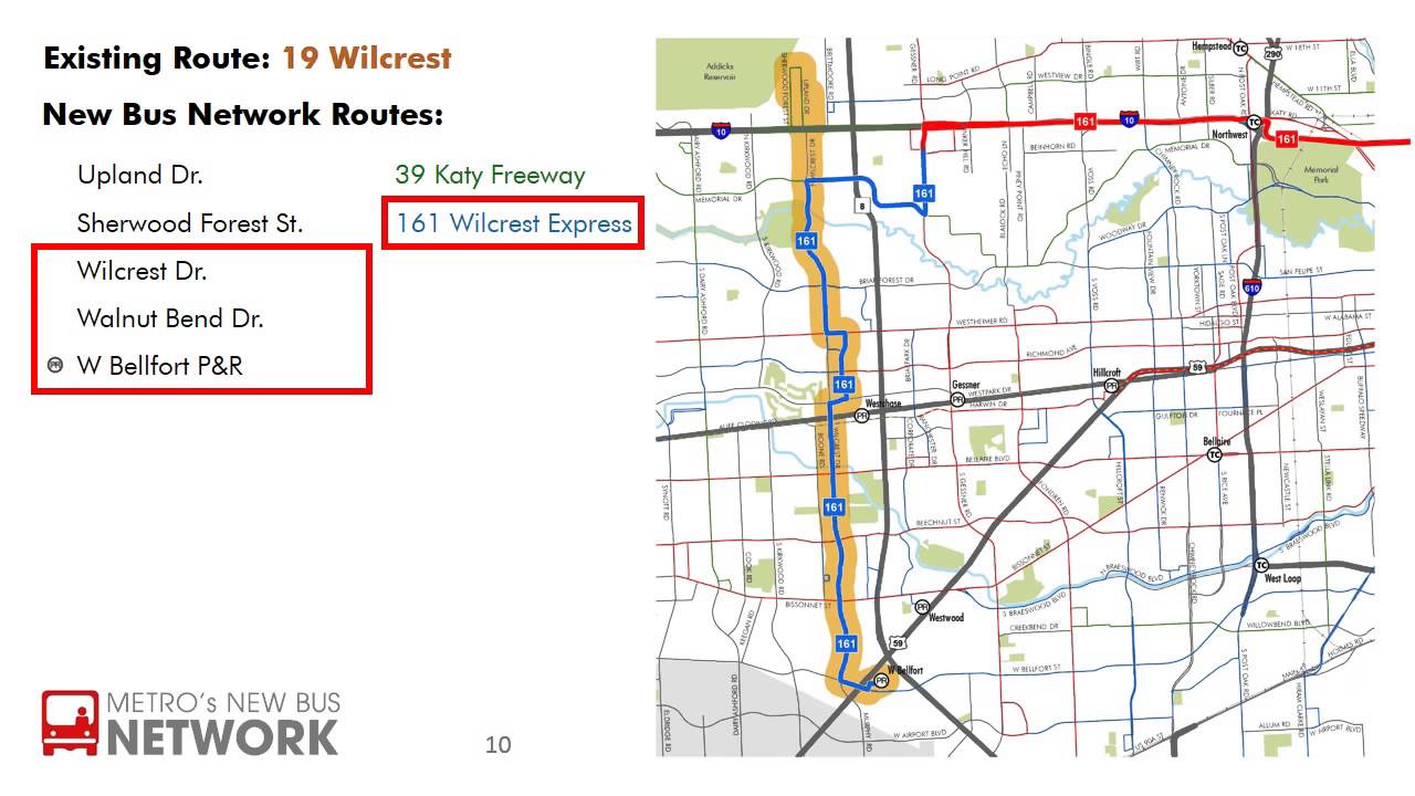 New Bus Network Route - 19 Wilcrest - YouTube