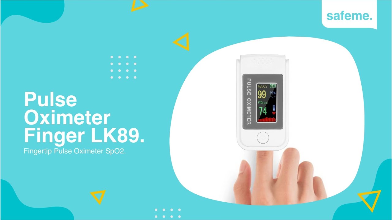 Fingertip Pulse Oximeter LK89 Asli Alat Pengukur Kadar Saturasi Oksigen ...