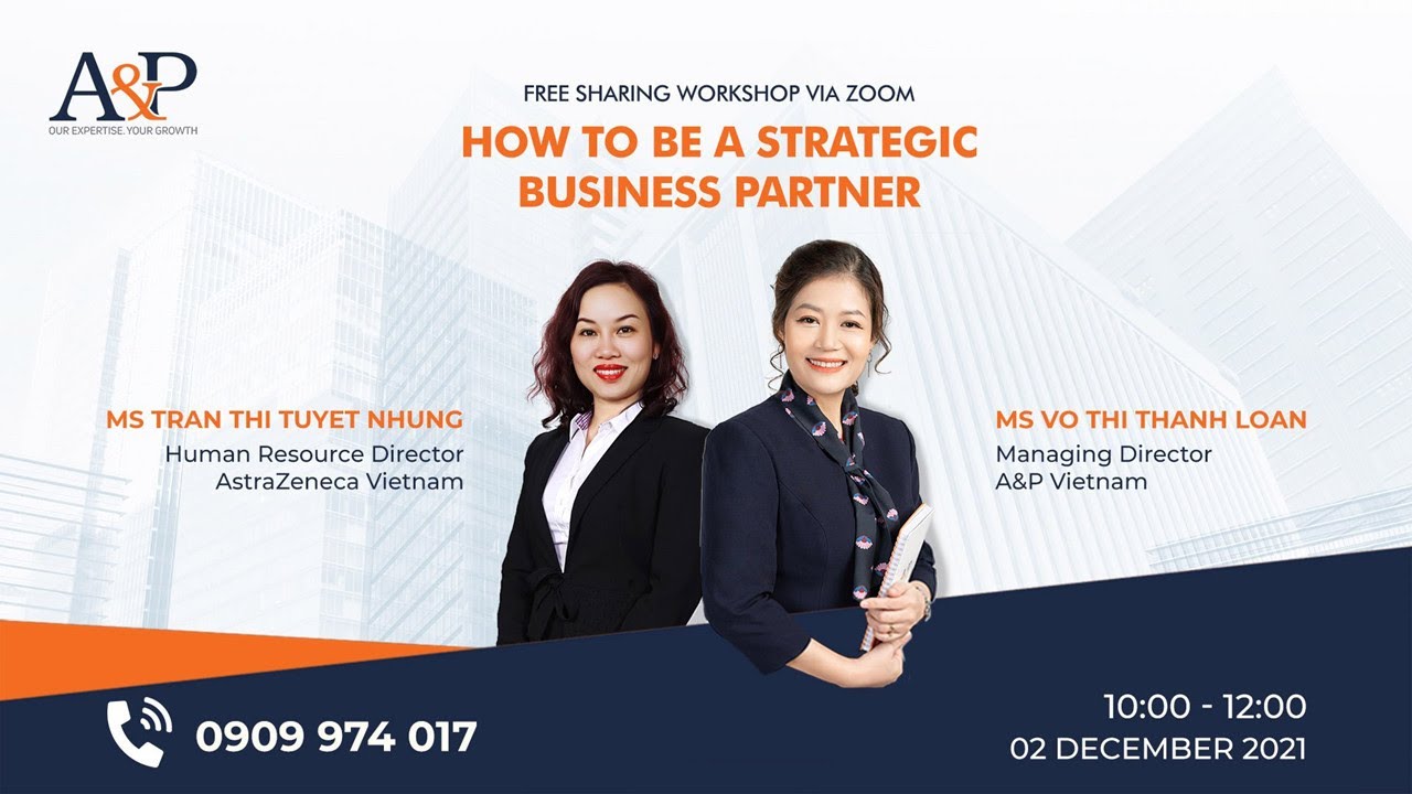 WORKSHOP 06: HOW TO BE A STRATEGIC BUSINESS PARTNER #2 - YouTube