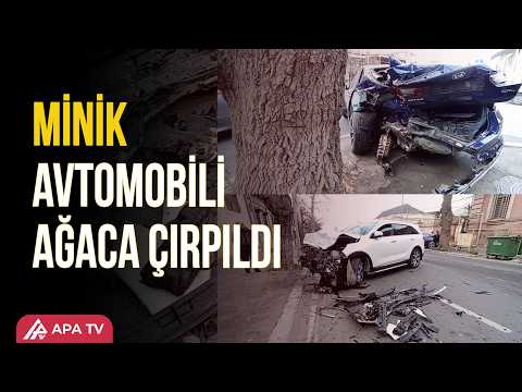 Gəncədə ağır qəza: xəsarət alanlar var | APA TV