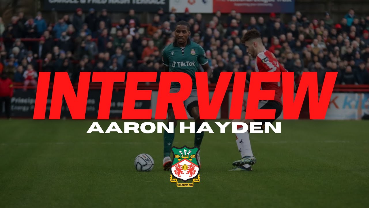 INTERVIEW | Aaron Hayden after Altrincham - YouTube