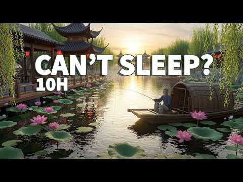 Sleep Music 8 Hours | Chinese Guqin & Bamboo Flute for Stress Relief & Tranquility