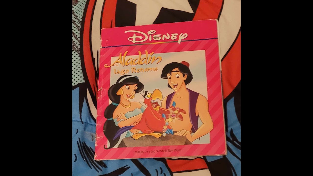 episode 580 Disney Aladdin Lago returns 1992 book on tape uncut version ...