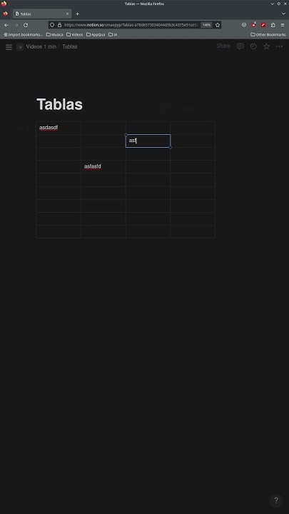Uso De Tablas Con Notion Notion Notionapp Notionmexico Notiontutorial Notiontok Youtube 