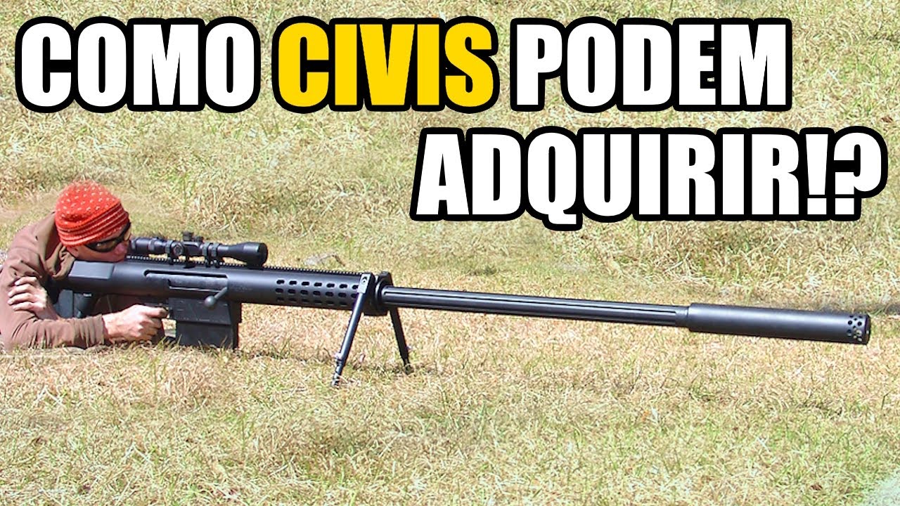 Rifle Anzio 20mm: literalmente, um canhão sniper! - YouTube