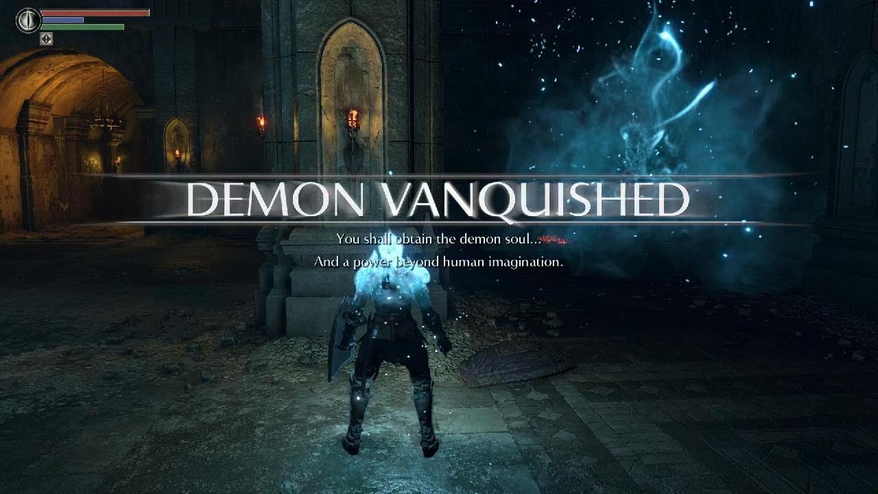 Demon's Souls first boss - YouTube