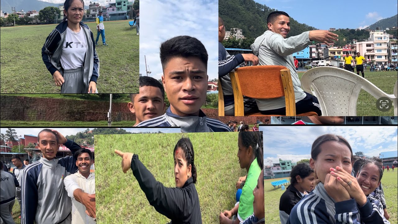 @hemantmalla05 3th day football match handball vs rakbi team what a ...