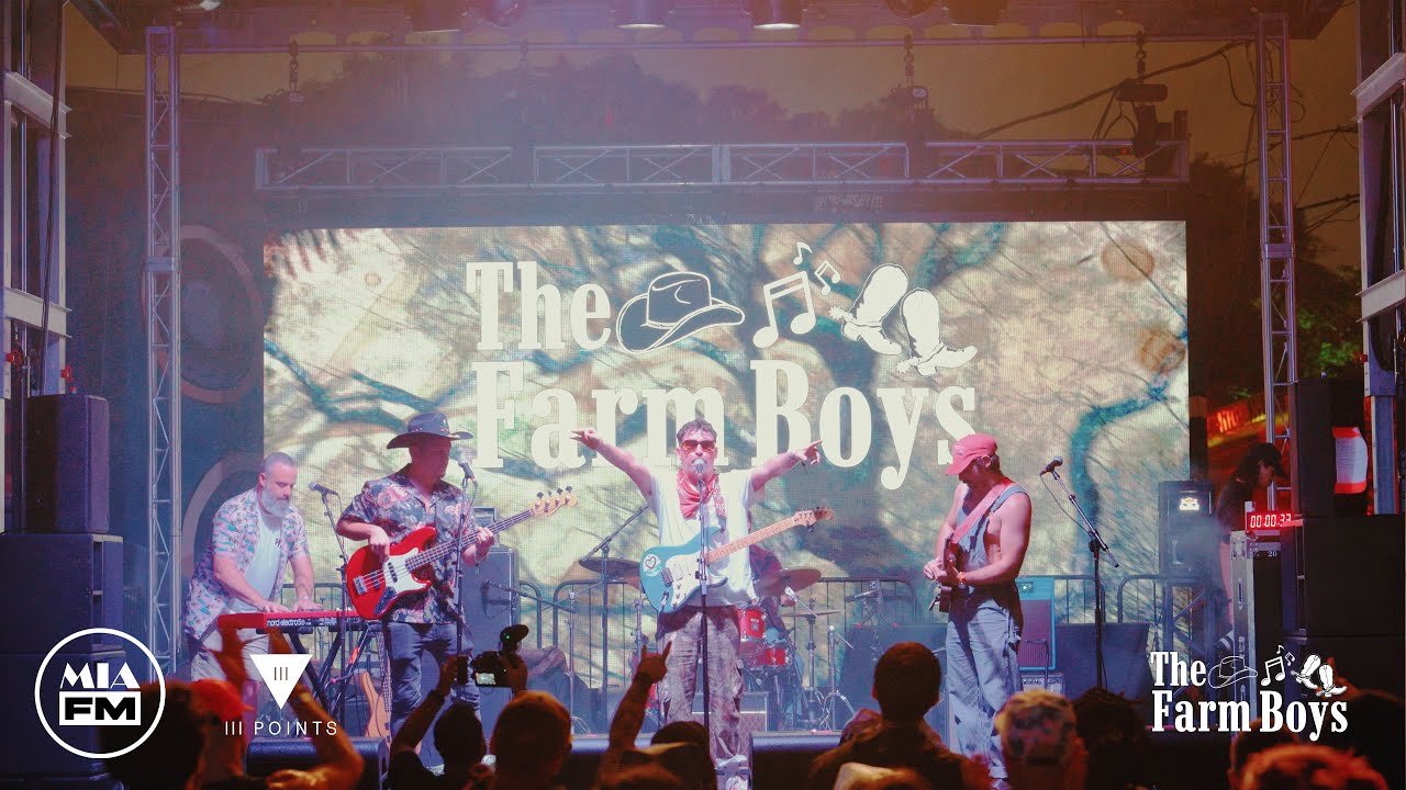 The Farm Boys Live Performance at III Points Festival Miami - YouTube