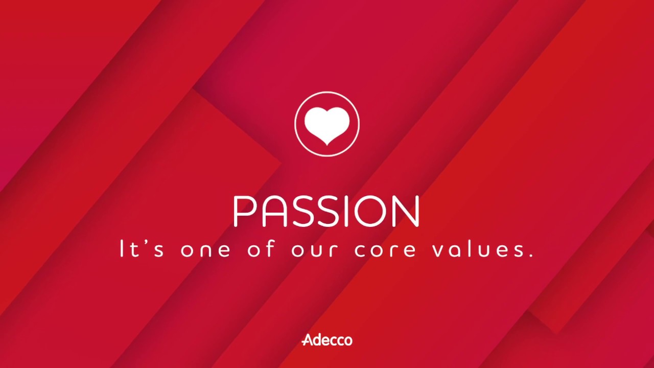 Passion - It's one of our core values. - YouTube