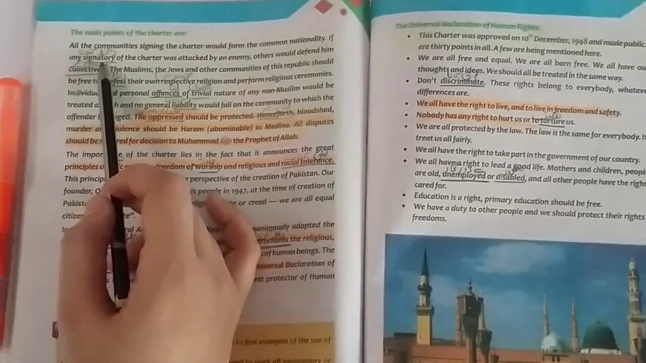 English lesson 1 Class 9 SES - YouTube
