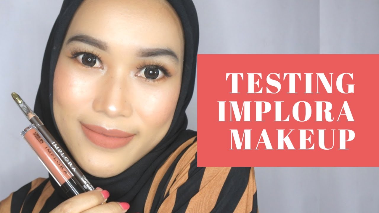 Implora Lip Cream Matte & Implora Eyebrow - YouTube