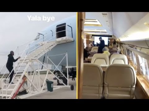 Drake Gives A Tour Of His $185M OVO Plane - YouTube