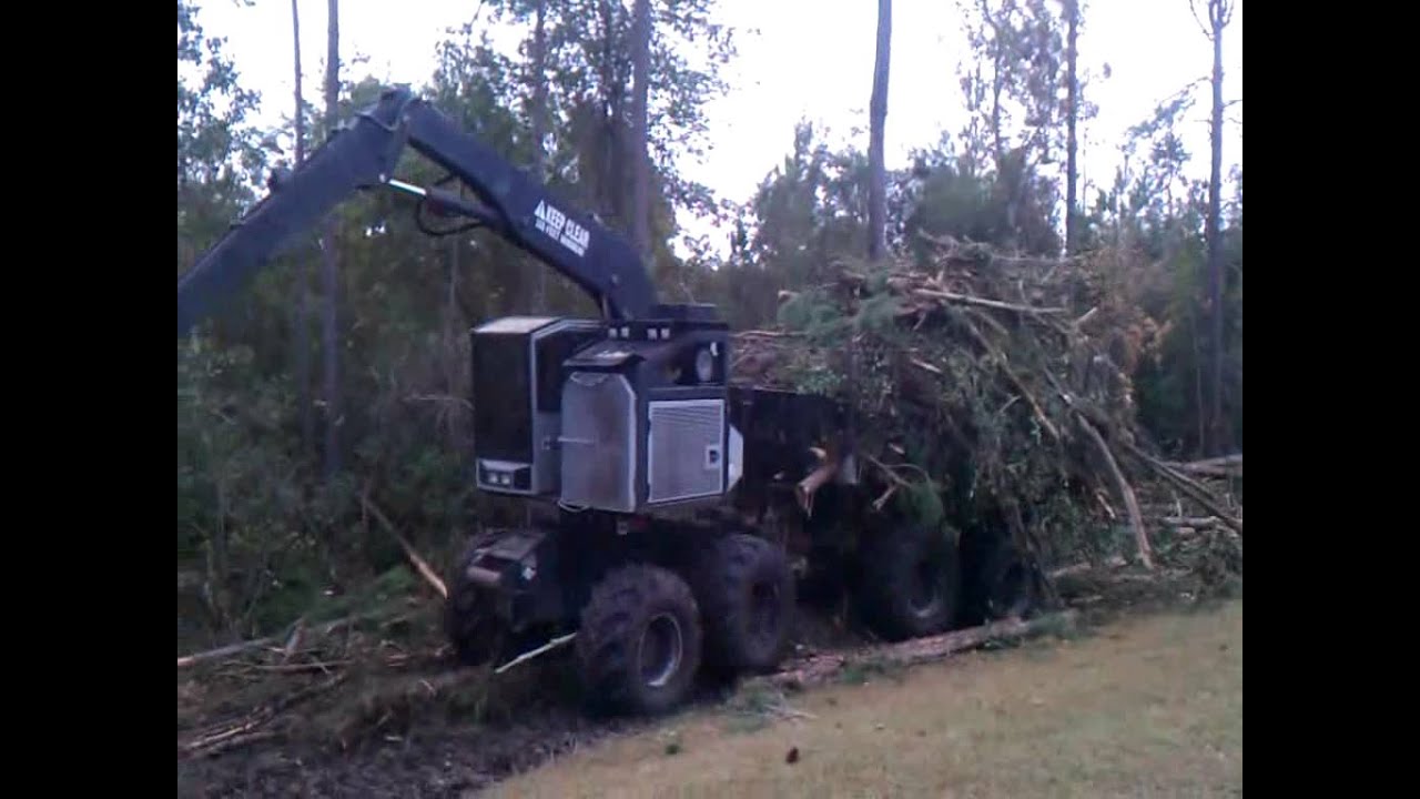 Timber Pro Forwarder at work video 1 - YouTube