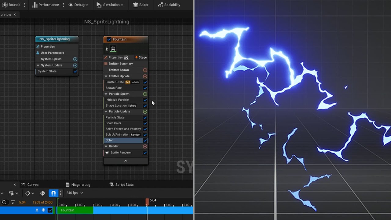 VFX Course: Module 9, Lesson 2: Lightning effect - YouTube