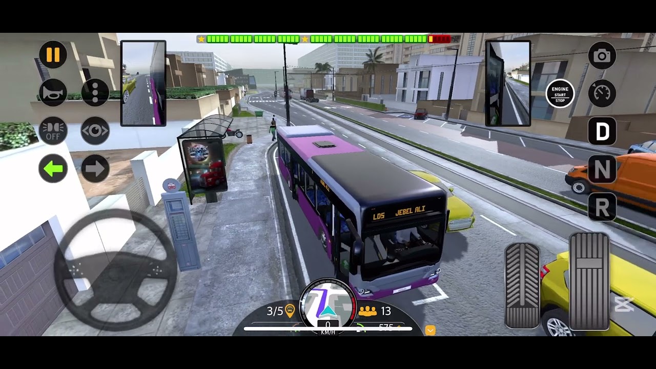 Driving the bus in bus simulator | #busdrivingsimulator | Dropcat ...