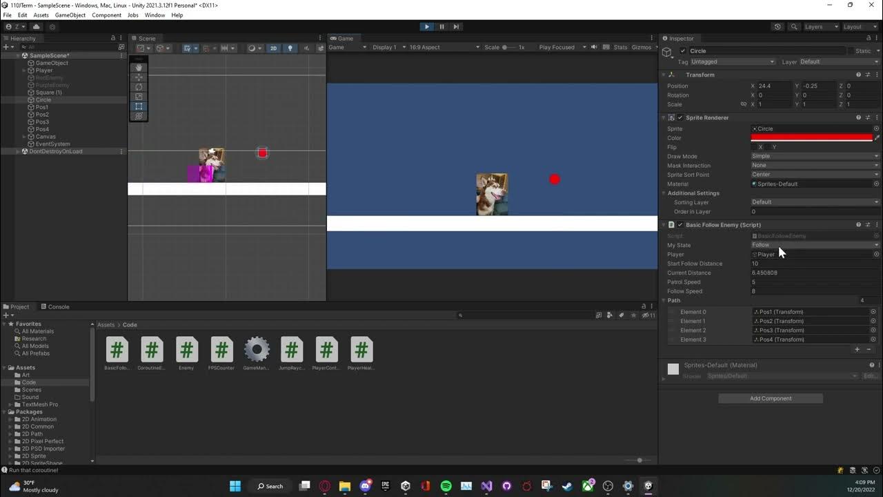 Unity C# Enums, State Machines, and Basic Enemy AI - YouTube